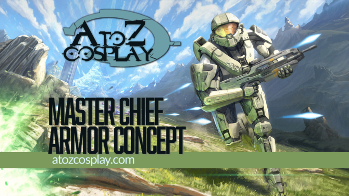 Halo Master Chief chest armor concept – A to Z Cosplay